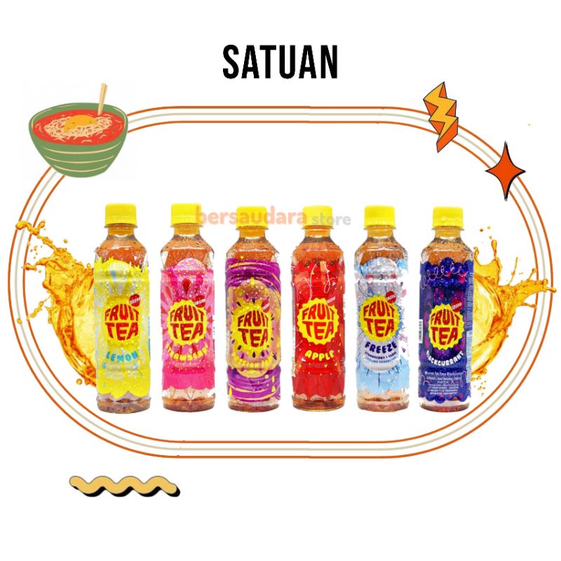 Jual Fruit Tea Sosro botol pet 350 ml satuan | Shopee Indonesia