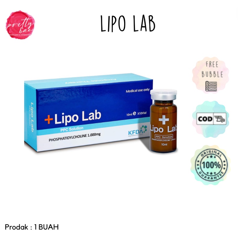 Jual LIPOLAB INJECTION SUNTIK PENGHANCUR LEMAK / PELANGSING TUBUH ...