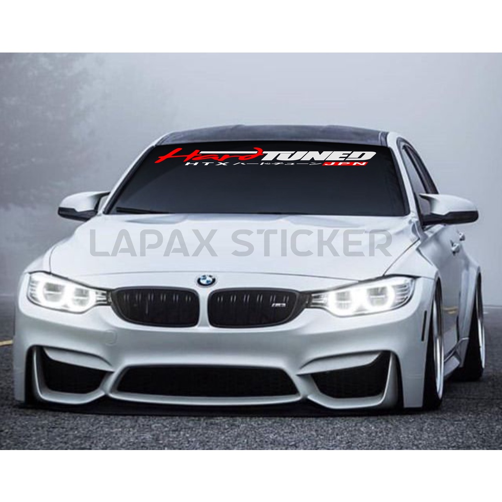 Jual stiker kaca mobil HARDTUNED cutting sticker kaca mobil | Shopee ...