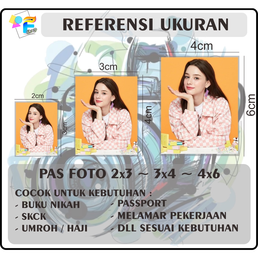 Jual Cetak Foto Paper Custom / Pas Foto | Shopee Indonesia