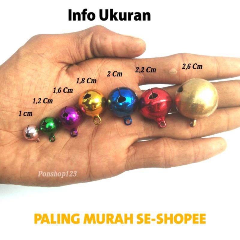 Jual Krincingan Klintingan nya aja model bulat kerincingan Bell paling ...