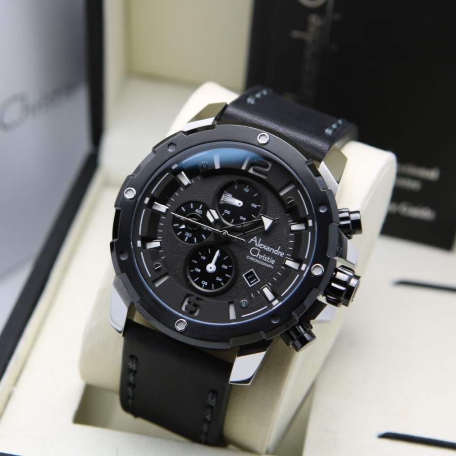 Jual ORIGINAL Jam Tangan Pria Alexandre Christie AC 6410 / AC6410 ...