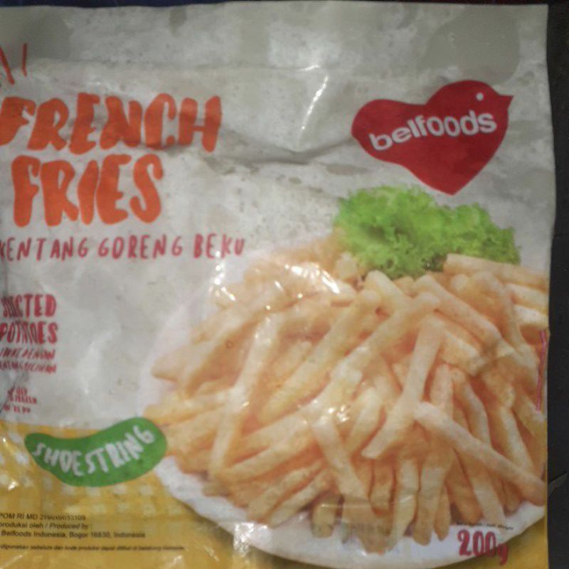 Jual Belfoods Frencfries 200gr | Shopee Indonesia