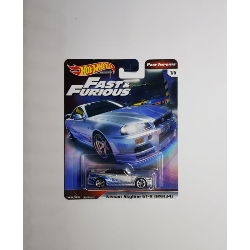 Jual hotwheels nissan gtr R34 fast imports | Shopee Indonesia
