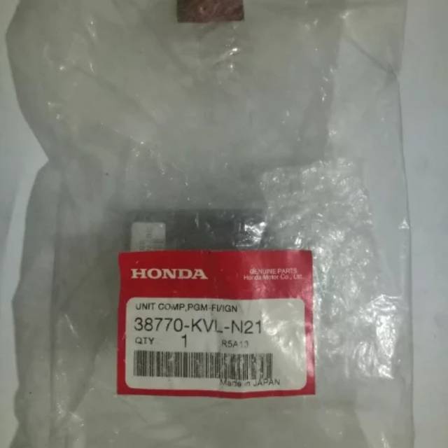 Jual ECM ECU CDI PGM-FI SUPRA X 125 FI LAMA OLD 38770-KVL-N21 ORIGINAL ...