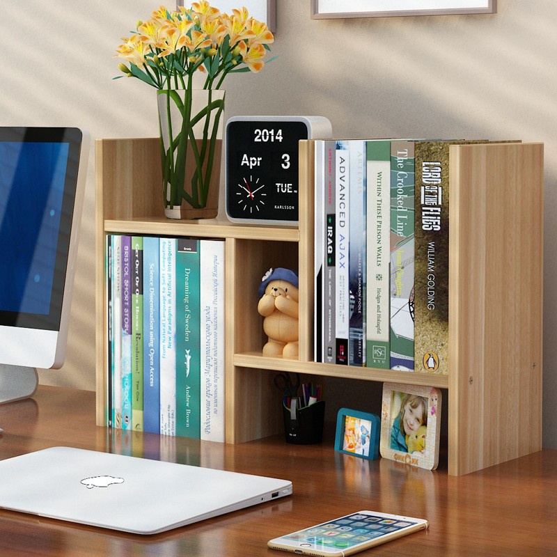 Jual Rak kayu multifungsi meja laptop multifungsi rak buku serbaguna ...