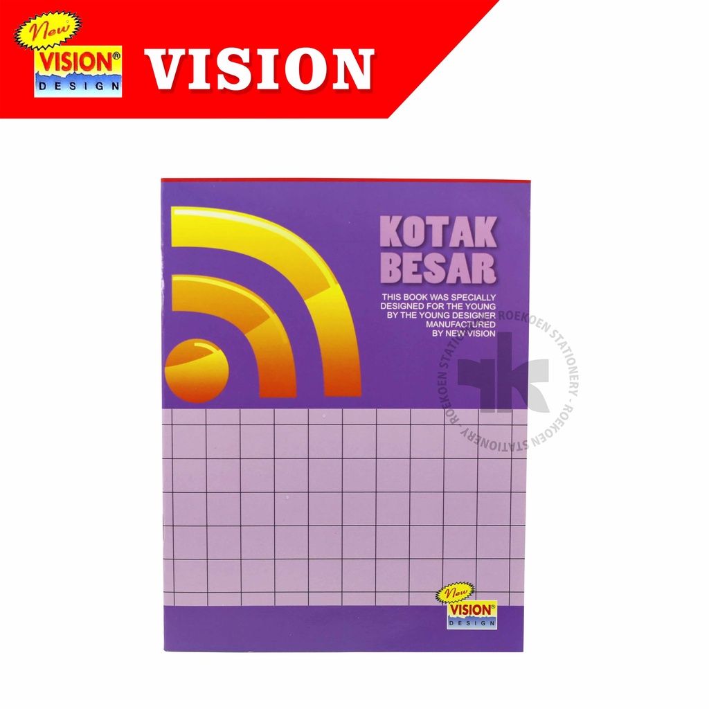 Jual Vision Buku Tulis 30 Kotak - Besar (14mm) Matematika | Shopee ...