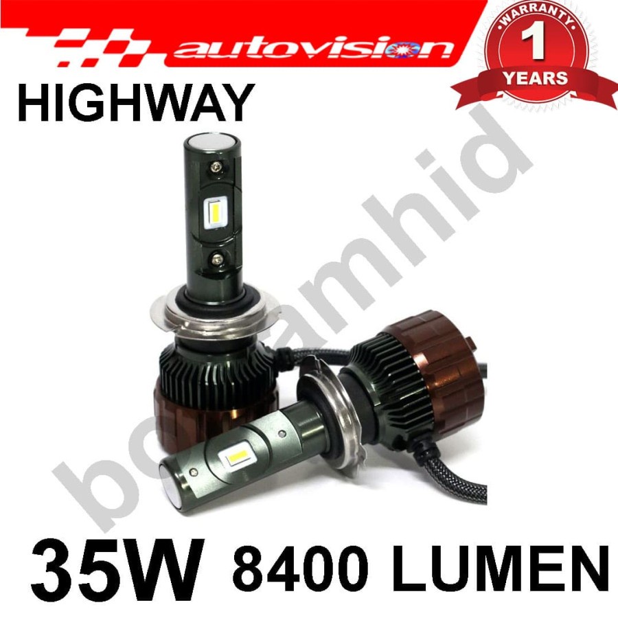 Jual Lampu Mobil LED HB3 9005 Autovision Highway Putih 6000K Grs 1 ...