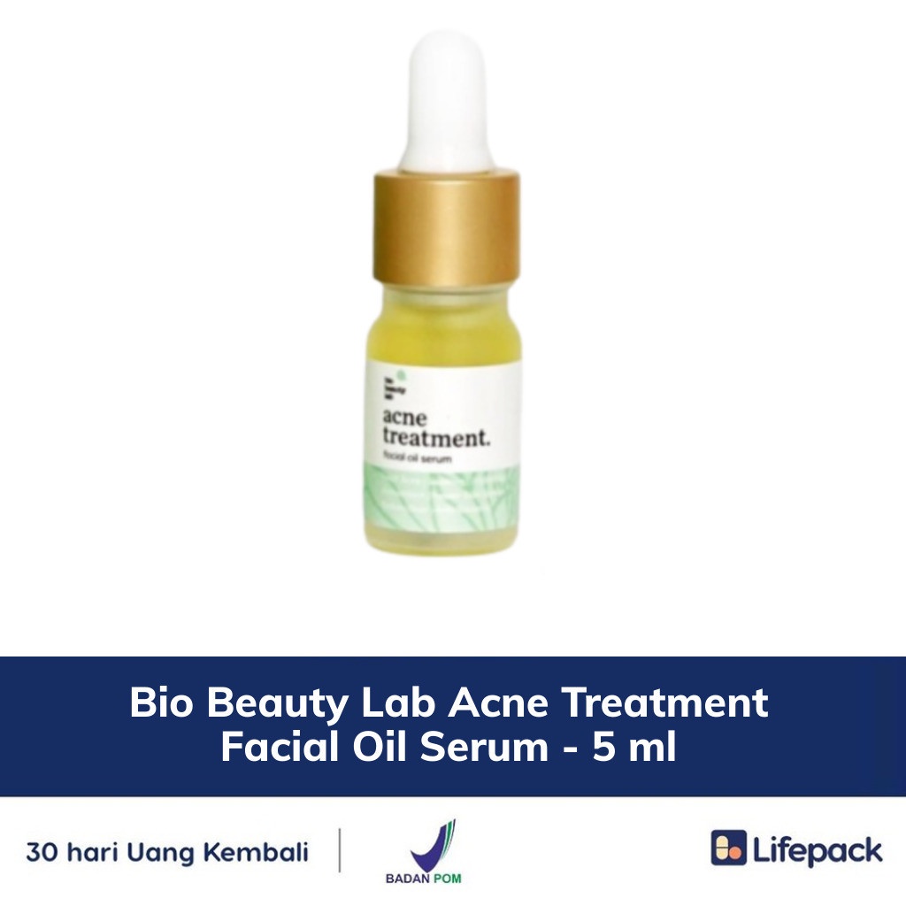 Jual Bio Beauty Lab Acne Treatment Facial Oil Serum - 5 ml - Serum ...
