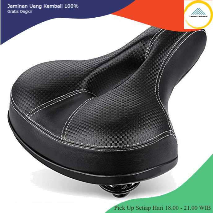 Jual KB1- UpperX Jok Sadel Sepeda Bike Saddle Wide Seat Soft Pad ...