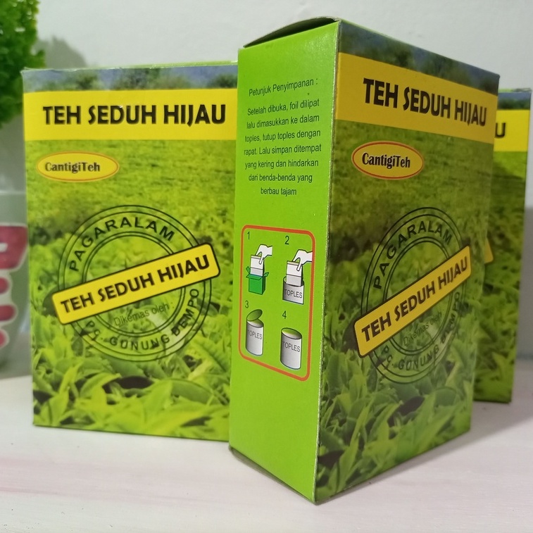 Jual TEH HIJAU SEDUH PAGAR ALAM - TEH HIJAU GUNUNG DEMPO - KEMASAN ...