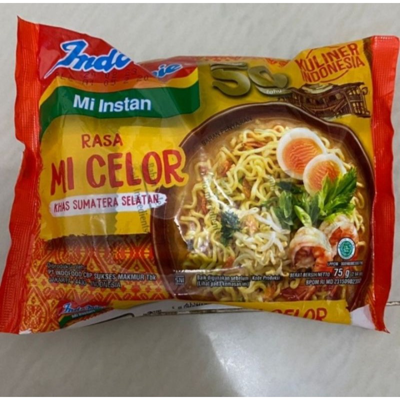 Jual Indomie Mie Mi Rasa Mie Celor Cita Rasa khas Palembang Sumatera ...