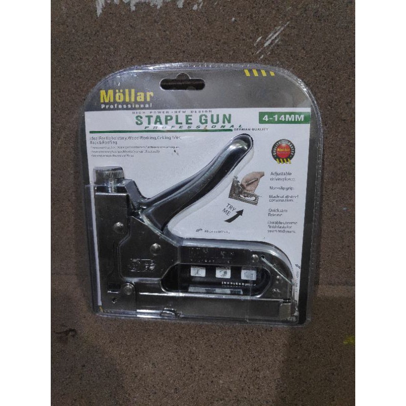 Jual mollar stapler gun 4-14mm | Shopee Indonesia