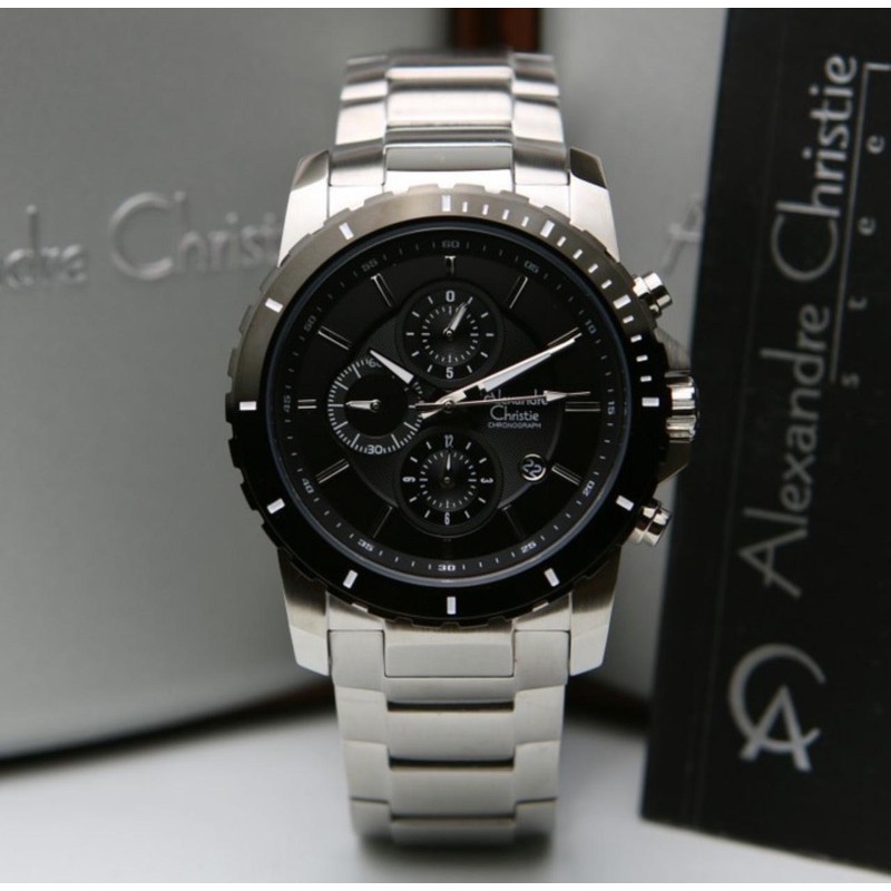 Jual JAM TANGAN AC 6141 PRIA ALEXANDRE CHRISTIE!! MURAH MERIAH GARANSI ...