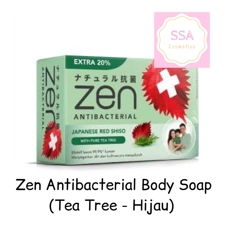 Jual ZEN Antibacterial Body Soap / sabun batang zen 70g | Shopee Indonesia