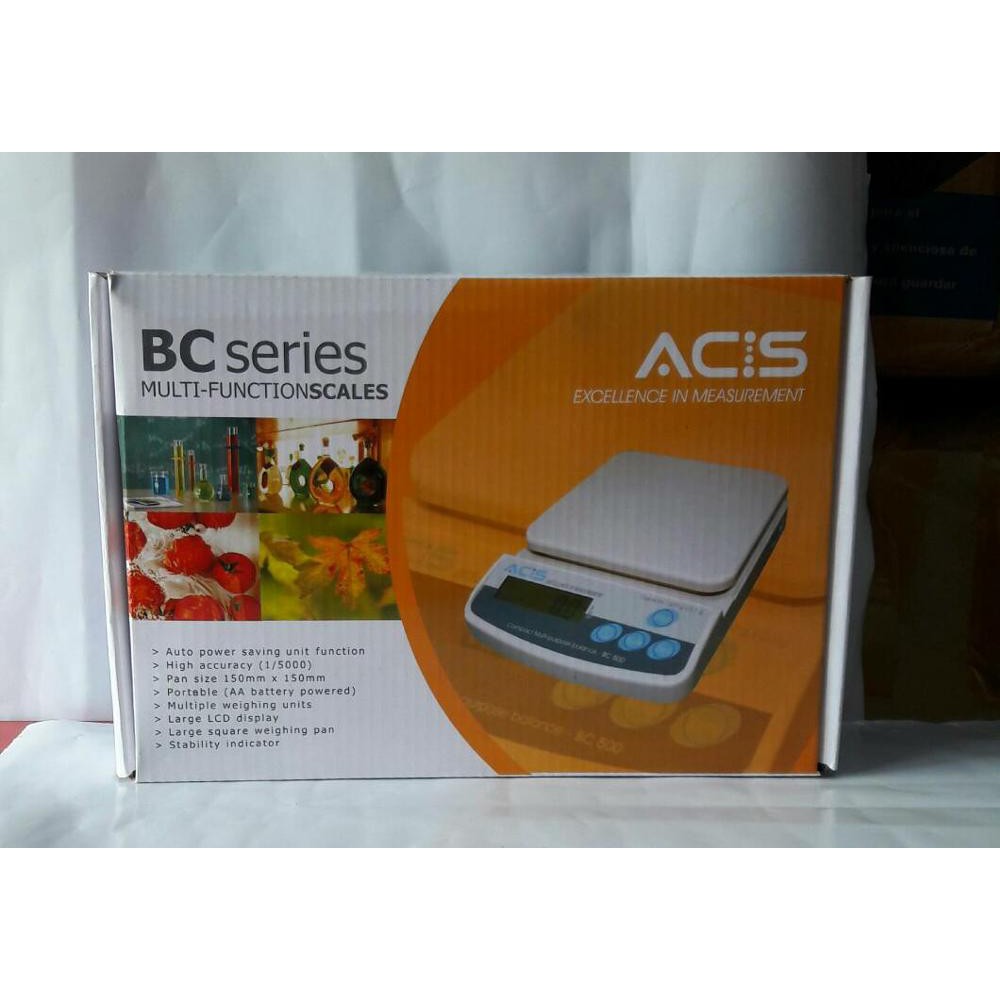 Jual TIMBANGAN ACIS BC 5000 MULTI FUNCTION SCALE Terbaik | Shopee Indonesia