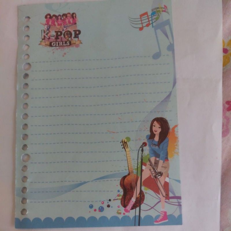 Jual Harvest langka limited edition KOREAN POP GIRLS loose leaf (isian ...