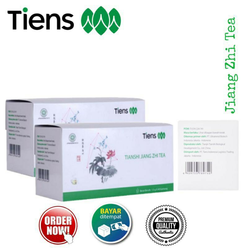 Jual Tiens Jiang Zhi Tea Original ( 2 Box) | Shopee Indonesia
