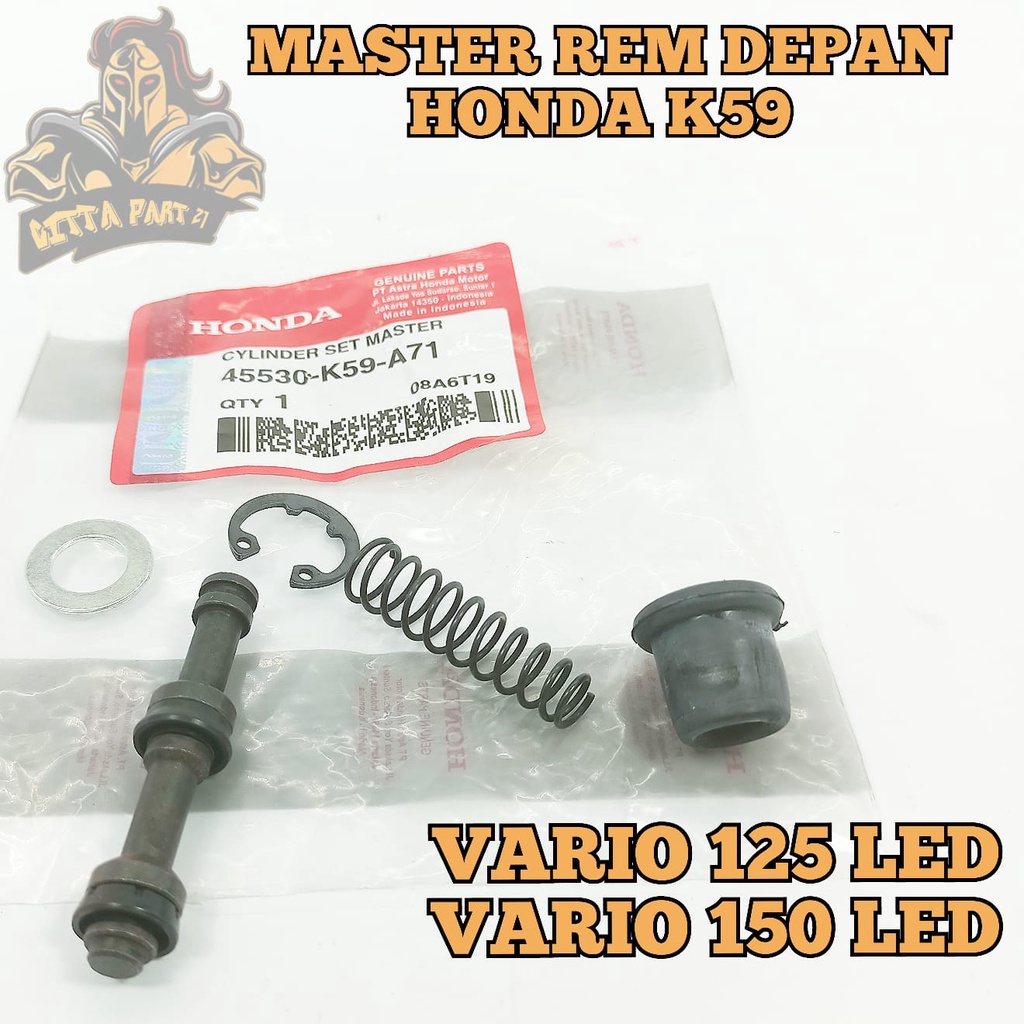 Jual MASTER REM KIT BELAKANG HONDA K59 KUALITAS ASLI ORIGINAL HONDA AHM ...