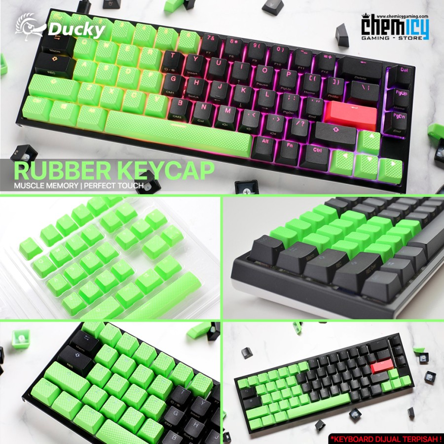 Jual Ducky Rubber Keycaps 31 Set | Shopee Indonesia