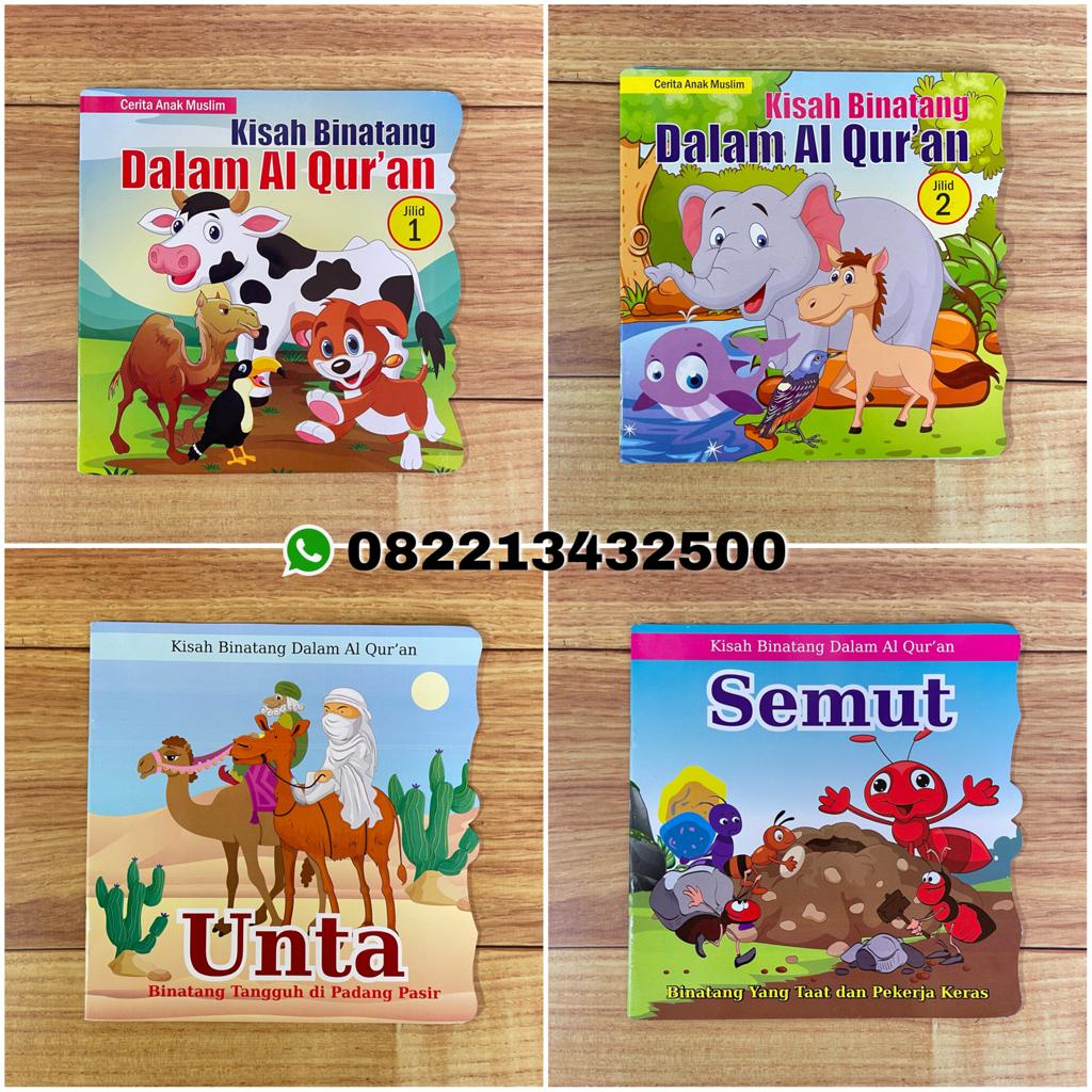 Jual Buku Bergambar Kisah Binatang Dalam Al Quran Art Paper DAFFA MEDIA | Shopee Indonesia