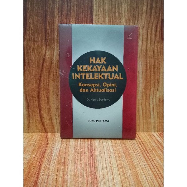 Jual BUKU (ORI) HAK KEKAYAAN INTELEKTUAL BUKU PERTAMA-DR.HENRY SOELISTYO | Shopee Indonesia