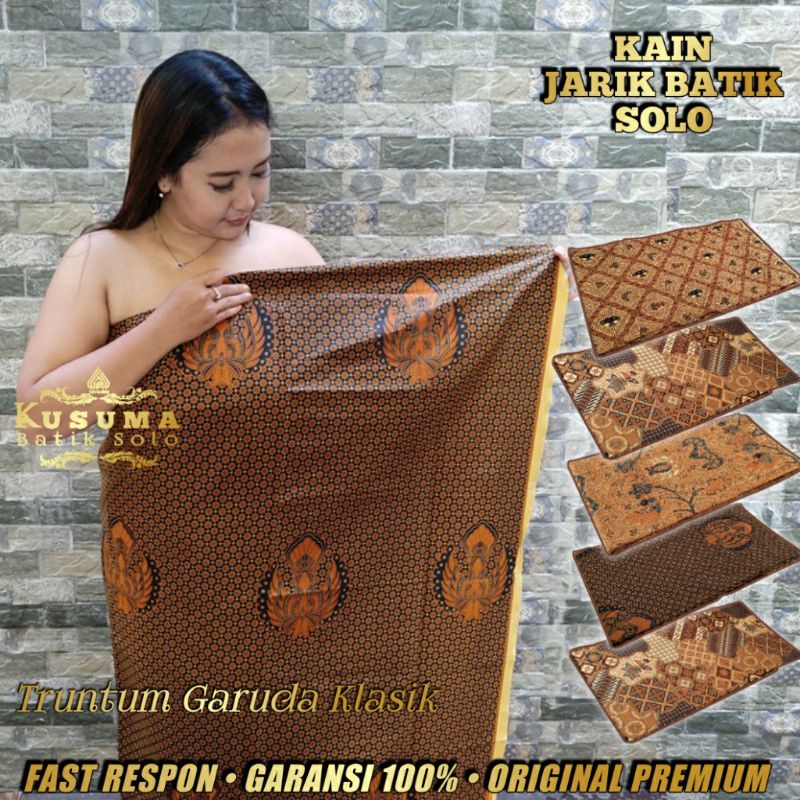 Jual Kain Jarik Batik Klasik Solo Motif TRUNTUM GARUDA Jarit Classic ...