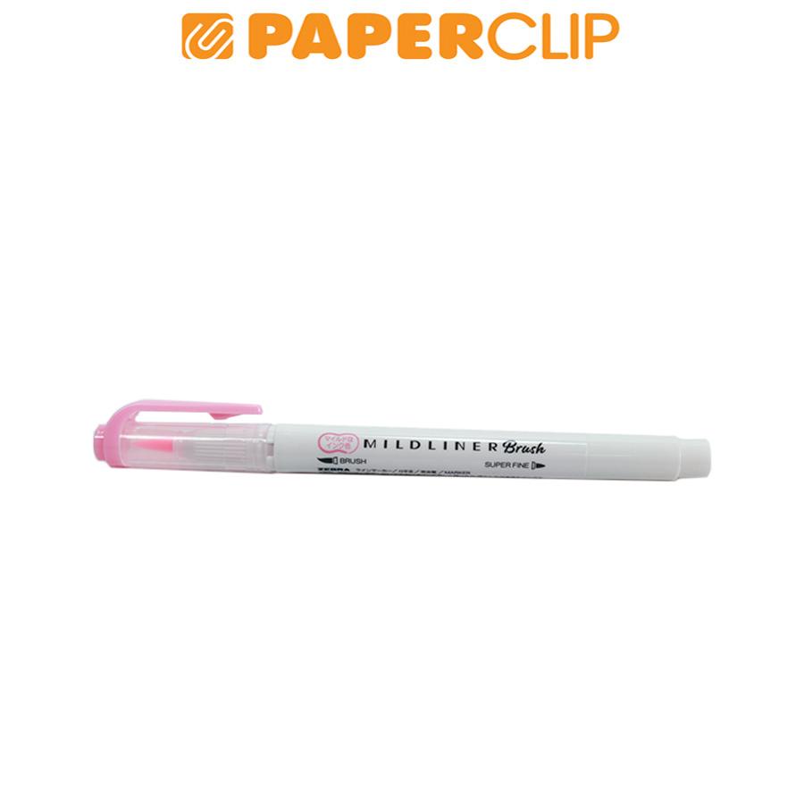 Jual SPIDOL ZEBRA MILDLINER BRUSH MILD PINK | Shopee Indonesia