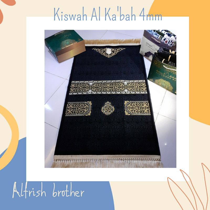 Jual Sajadah Kishwa Kaba asli Madinah Saudi Arabia mada carpet kiswah ...