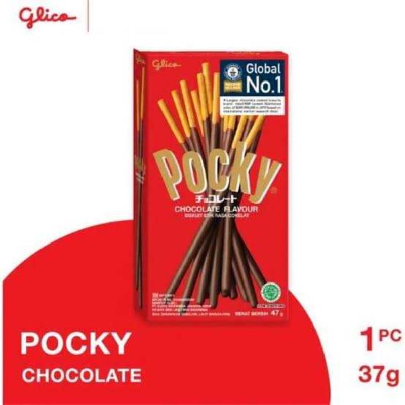 Jual GLICO POCKY BISKUIT STIK macam2 rasa box reguler 36/40gr | Shopee ...