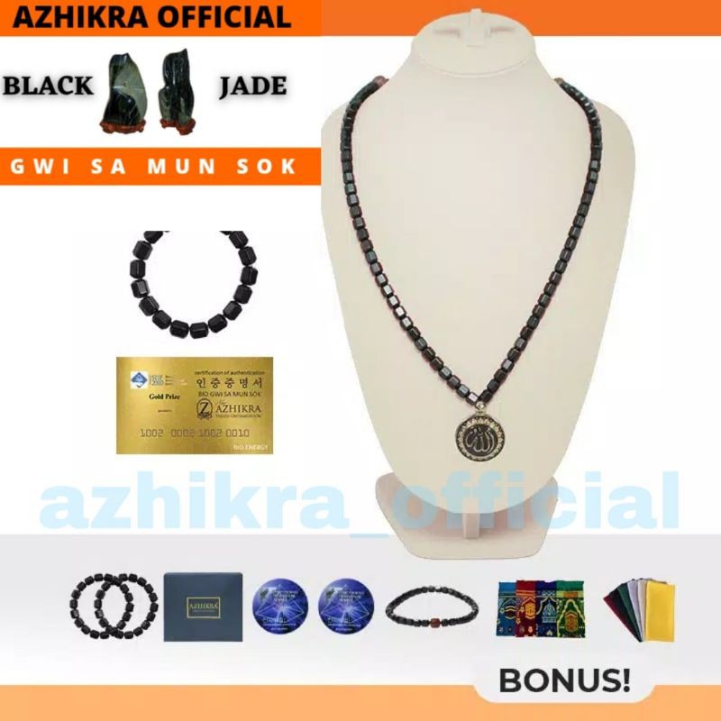 Jual Termurah Kalung Terapi Kesehatan Azhikra Original Gwi Sa Mun Sok ...