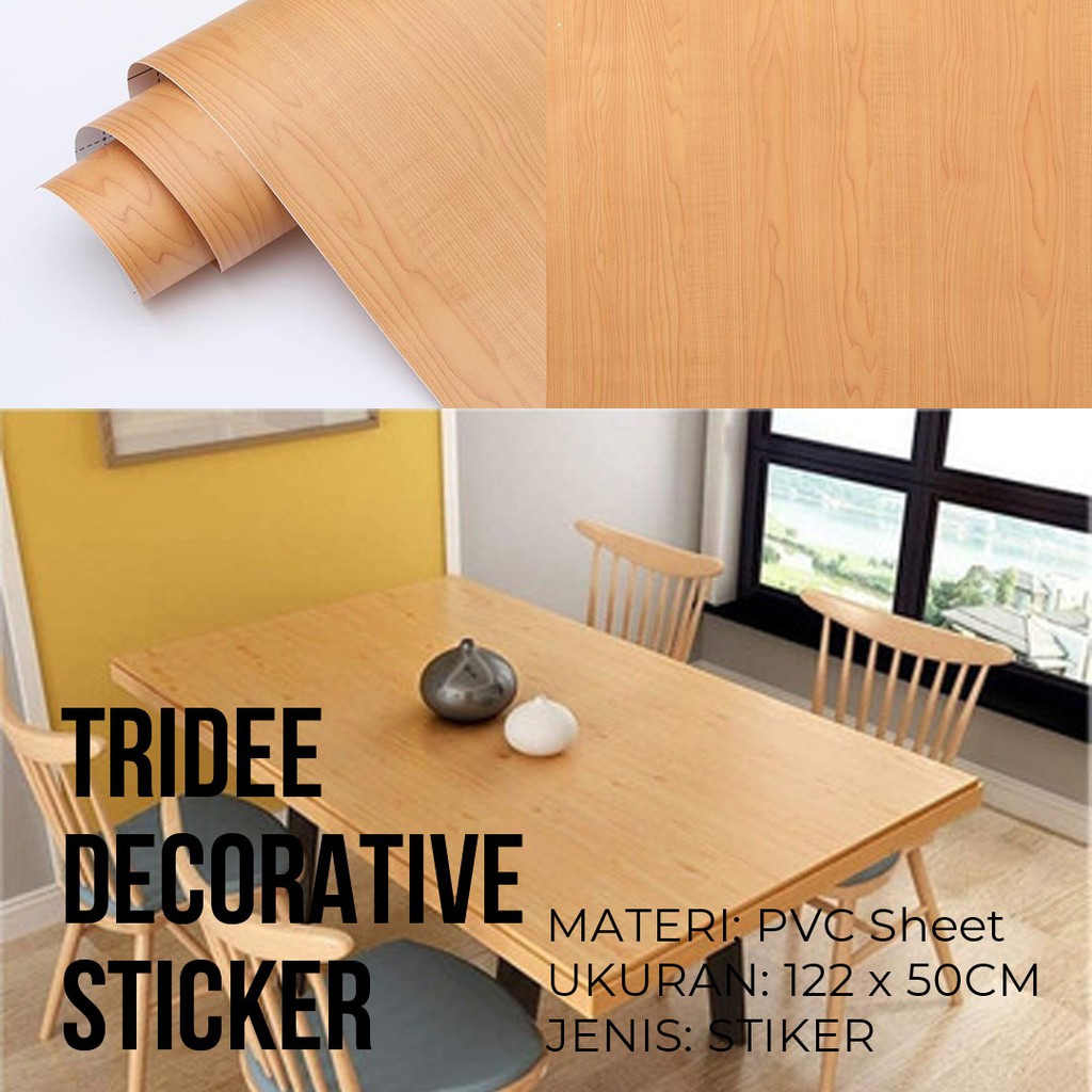 Jual Stiker Dekorasi Kayu Marmer Meja Furniture Dapur Wallpaper PVC ...