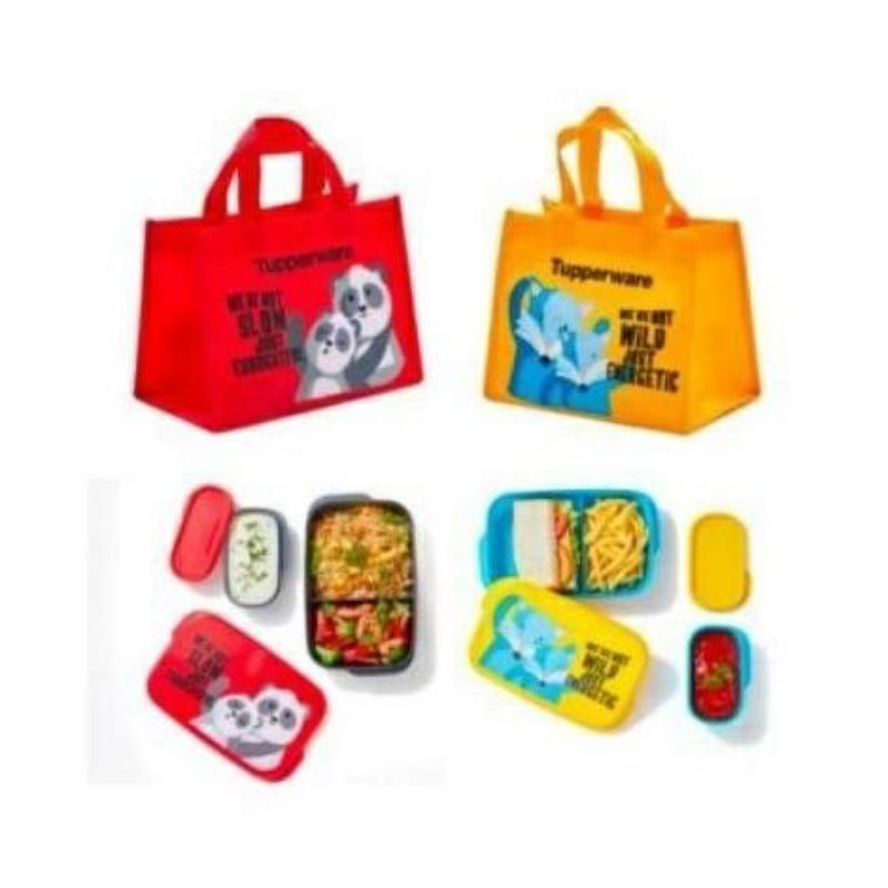 Jual Tupperware foody buddy / tupperware lunch box / tupperware tempat ...