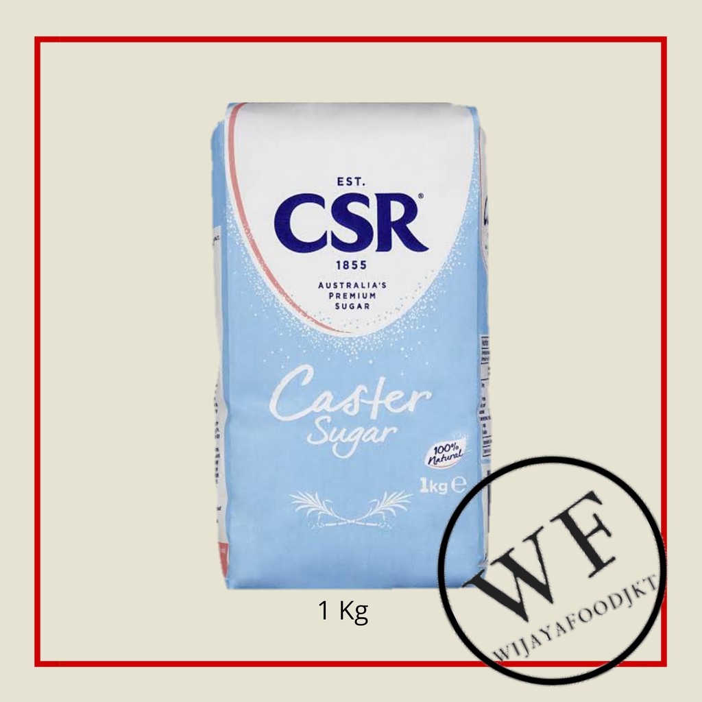 Jual CSR Caster Sugar 1kg | Gula Kastor | Caster Sugar Premium | Shopee ...