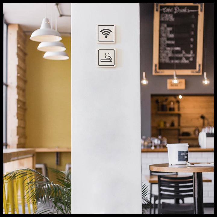 Jual Bell Button Sign System - Door Sign - Signage | Shopee Indonesia