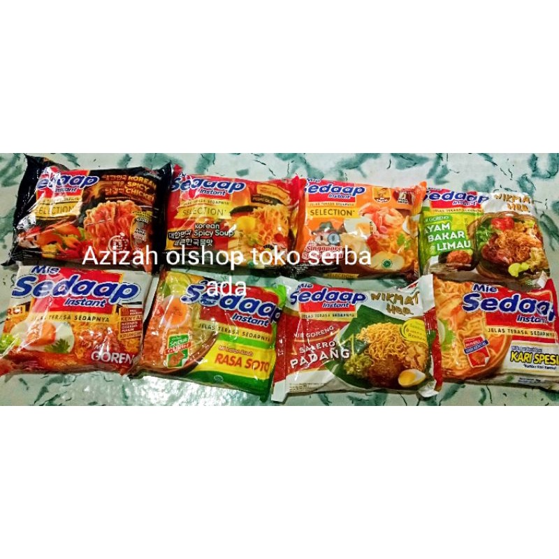 Jual Mie Sedaap All varian 5 pcs | Shopee Indonesia