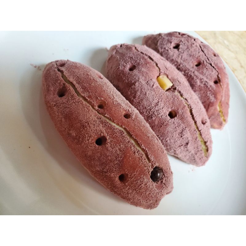 Jual Roti Ubi Ungu Korea Ukuran Kecil / Korean Sweet Potatoes Bread ...
