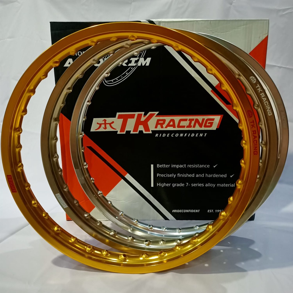 Jual Velg TK Racing 160 ring 18 alloy kilat pelak | Shopee Indonesia