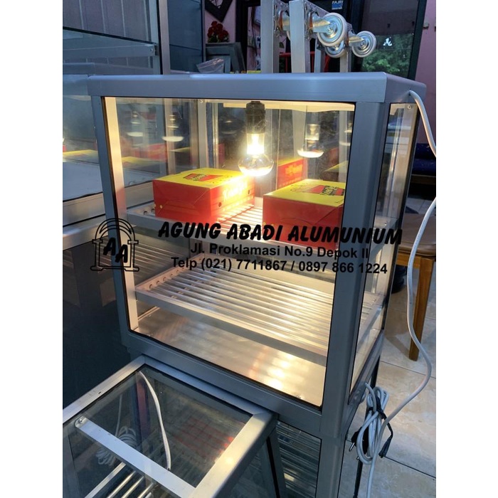 Jual Etalase Etalase / Showcase / Warmer Ayam Fried Chicken 04 | Shopee ...