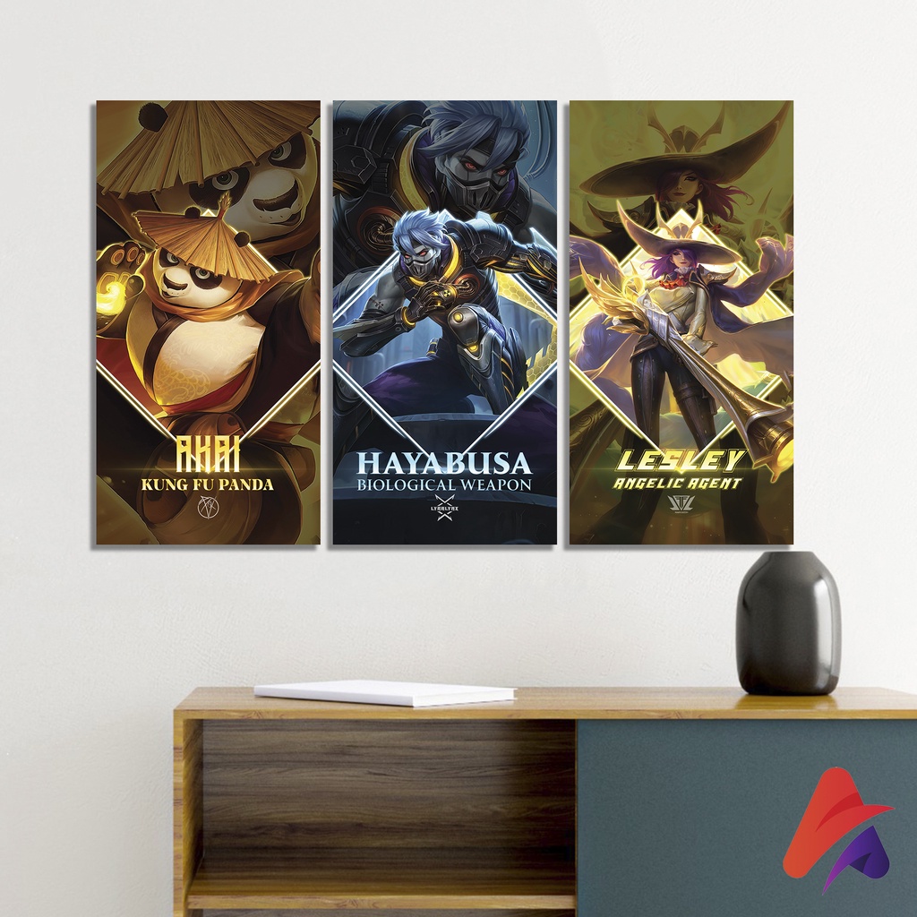Jual HIASAN DINDING MOBILE LEGEND ML (15X30) WALL DECOR HIASAN RUANG ...