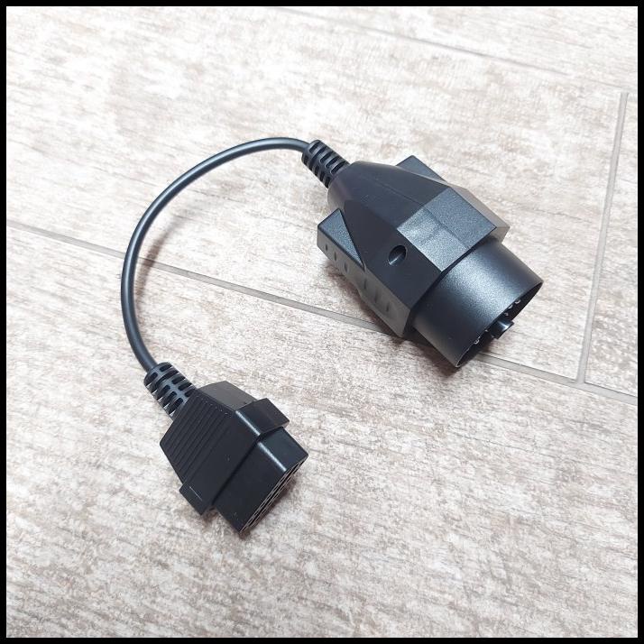 Jual Kabel Socket Adaptor Scanner Bmw Obd2 16 Pin Ke Obd Bulat 20 Pin ...