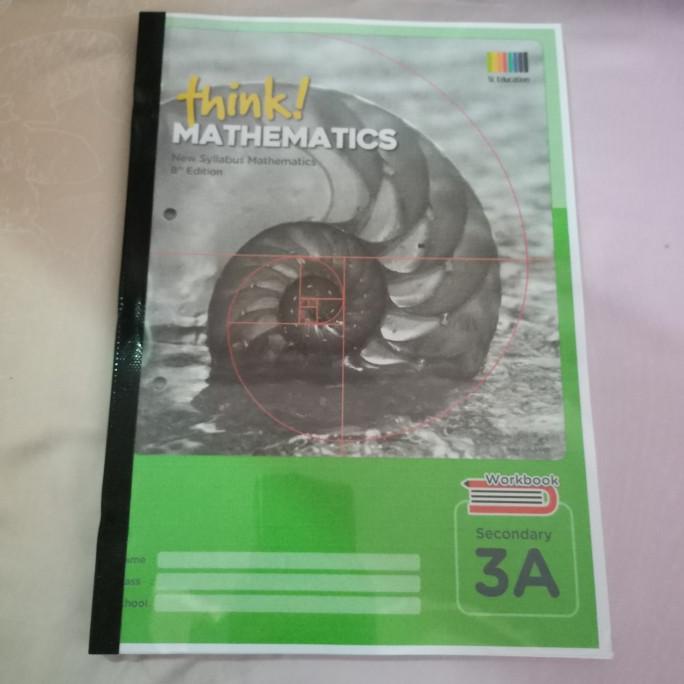 Jual THINK! MATHEMATICS 8TH EDITION WORKBOOK 3A (BACA DESKRIPSI DIBAWAH ...