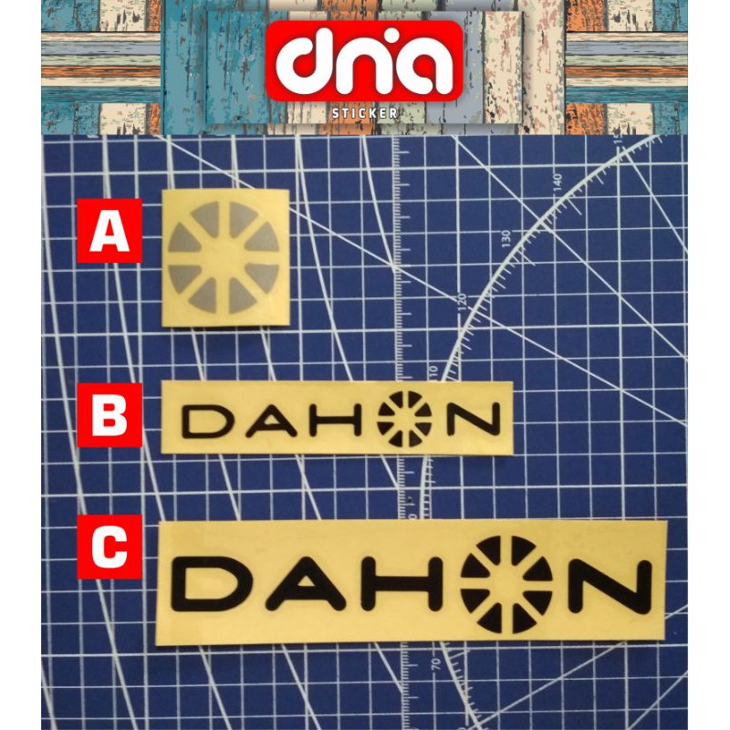 Jual cutting sticker logo dahon sepeda lipat | Shopee Indonesia