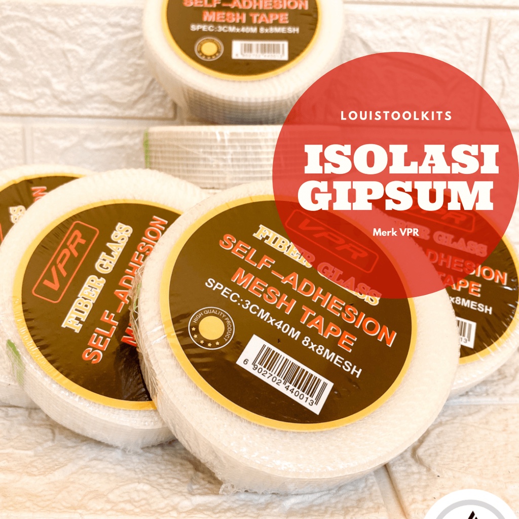 Jual ISOLASI GYPSUM VPR - KASA PERBAN GIPSUM [ Per Lusin ] | Shopee ...