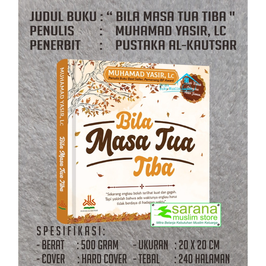 Jual BUKU BILA MASA TUA TIBA | Shopee Indonesia