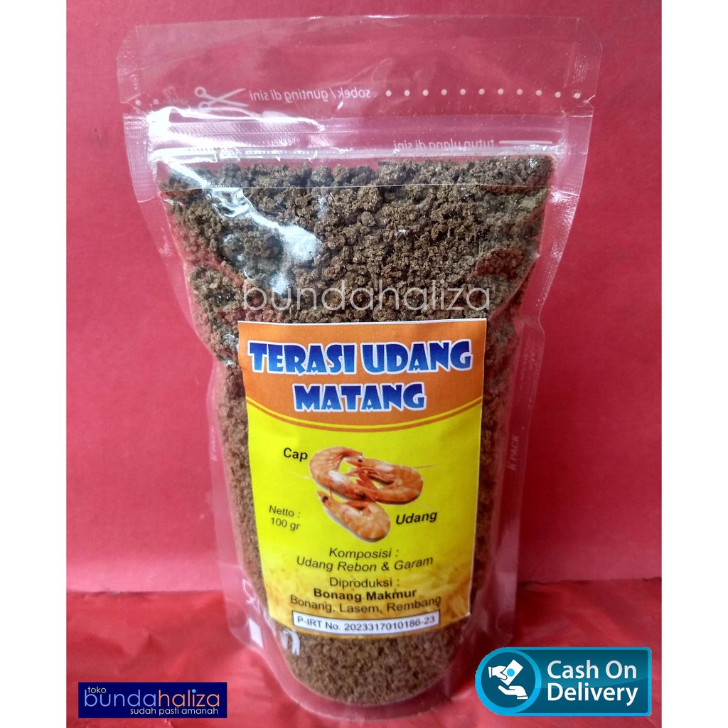 Jual Terasi Matang I Terasi Bubuk I Terasi Siap Saji I Terasi 100 gram ...