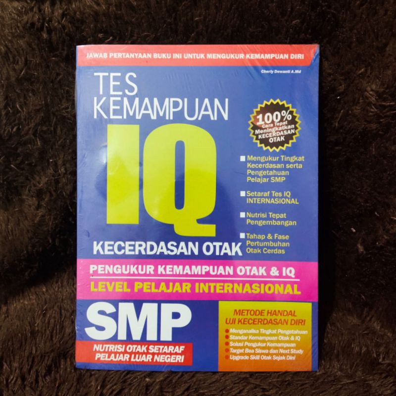 Jual TES KEMAMPUAN IQ KECERDASAN OTAK SMP (Original) | Shopee Indonesia Jual TES KEMAMPUAN IQ KECERDASAN OTAK SMP (Original) | Shopee Indonesia