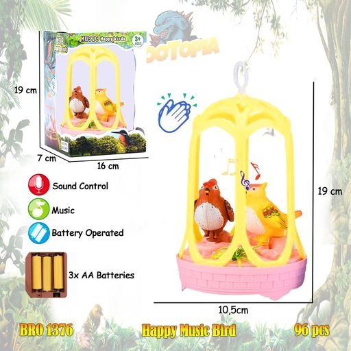 Jual NEW PROMO MAINAN ANAK BURUNG SANGKAR MAINAN ANAK MUSIC HAPPY BIRDS ...