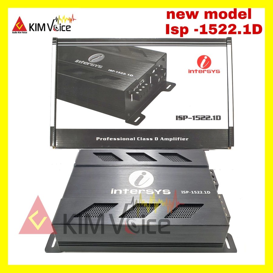 Jual Power Monoblok Intersys ISP 1522 1.D 1 Channel with Control Bass ...