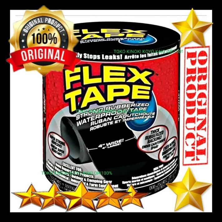 Jual Flex Tape 4" Inch Isolasi Lakban 100% Original | Shopee Indonesia